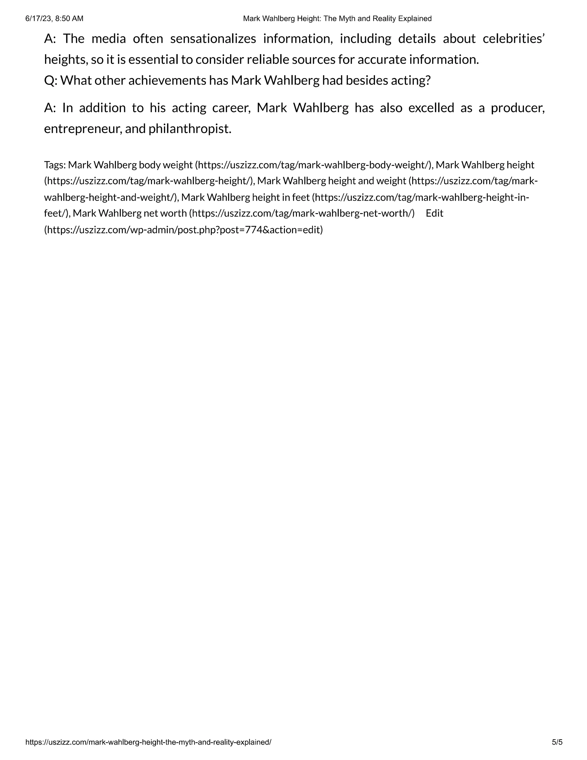 Mark Wahlberg Height- The Myth and Reality Explained.pdf