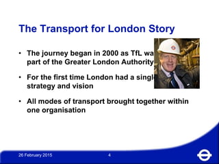 2nd Case Study - Why Transport for London set up a PMO | PDF
