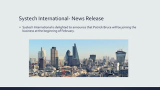 Mark woodward smith news release | Stephen rayment | PPT