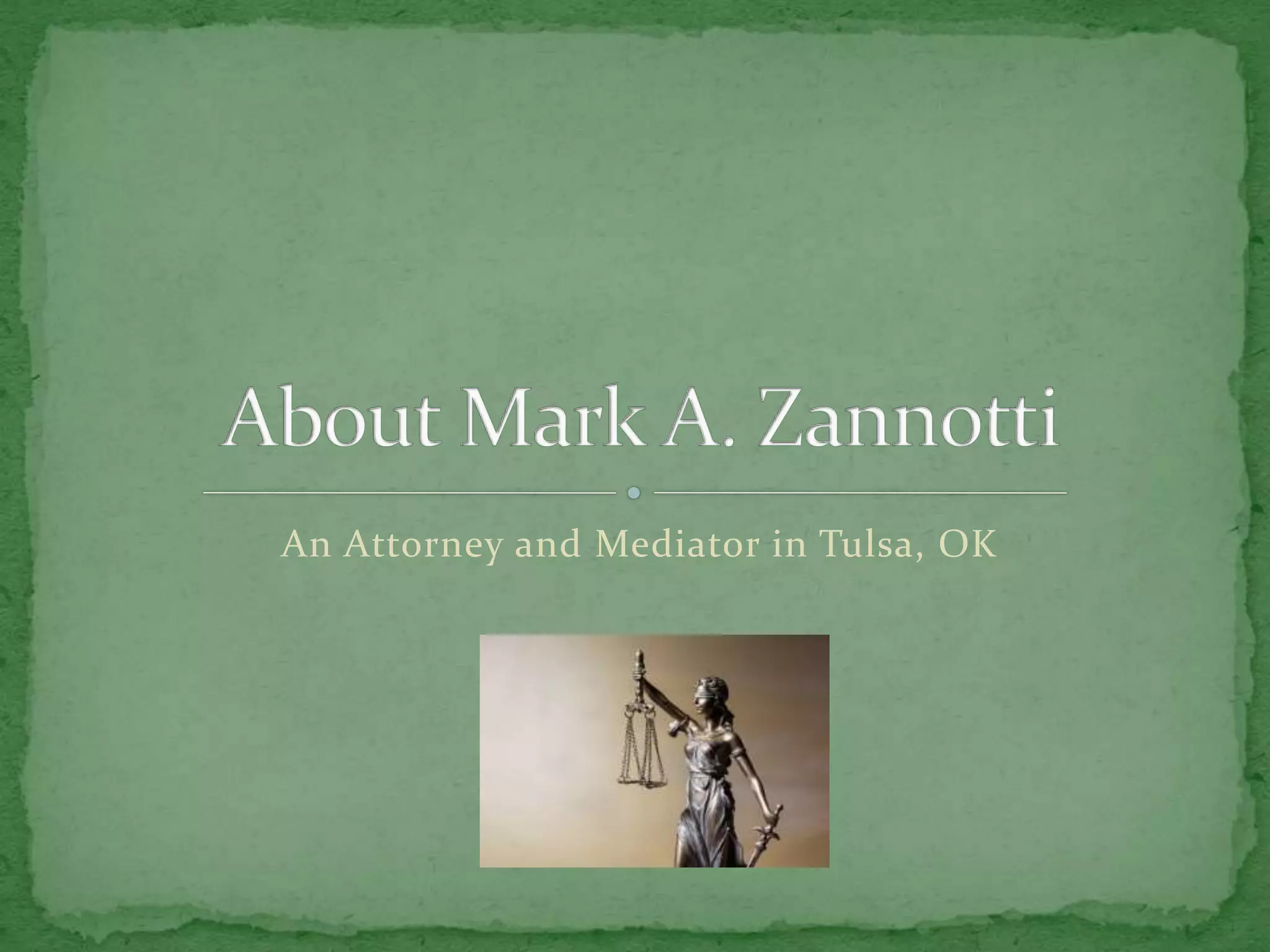 About Mark Zannotti | PPT