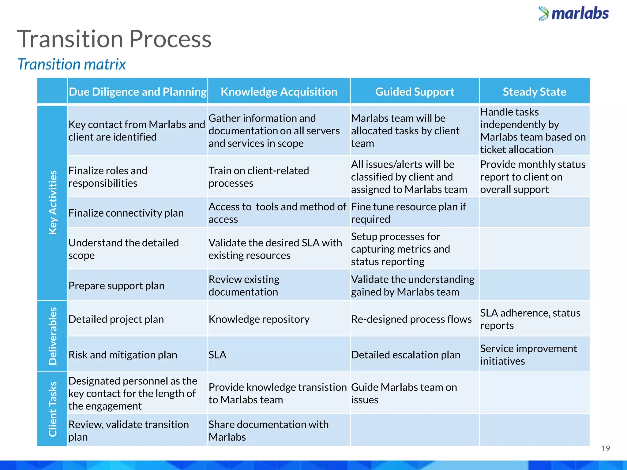 Marlabs Capabilities Overview: Application Maintenance Support Services | PDF