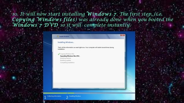 Windows 7 Installation | PPT