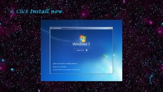 Windows 7 Installation | PPT
