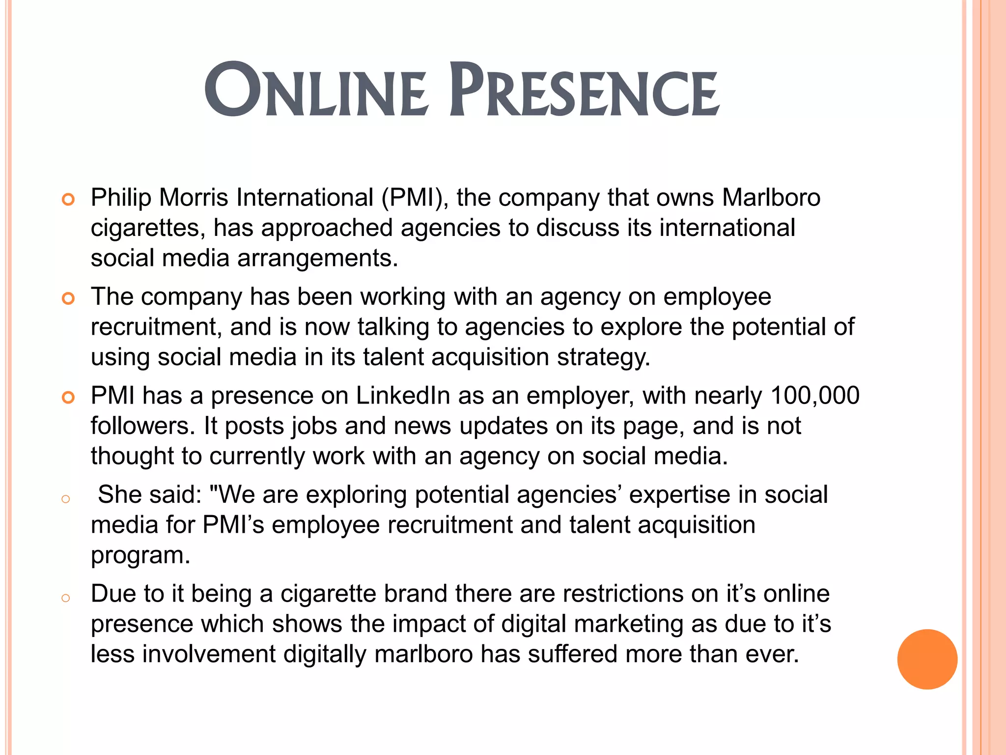 Digital Marketing-Marlboro | PPTX