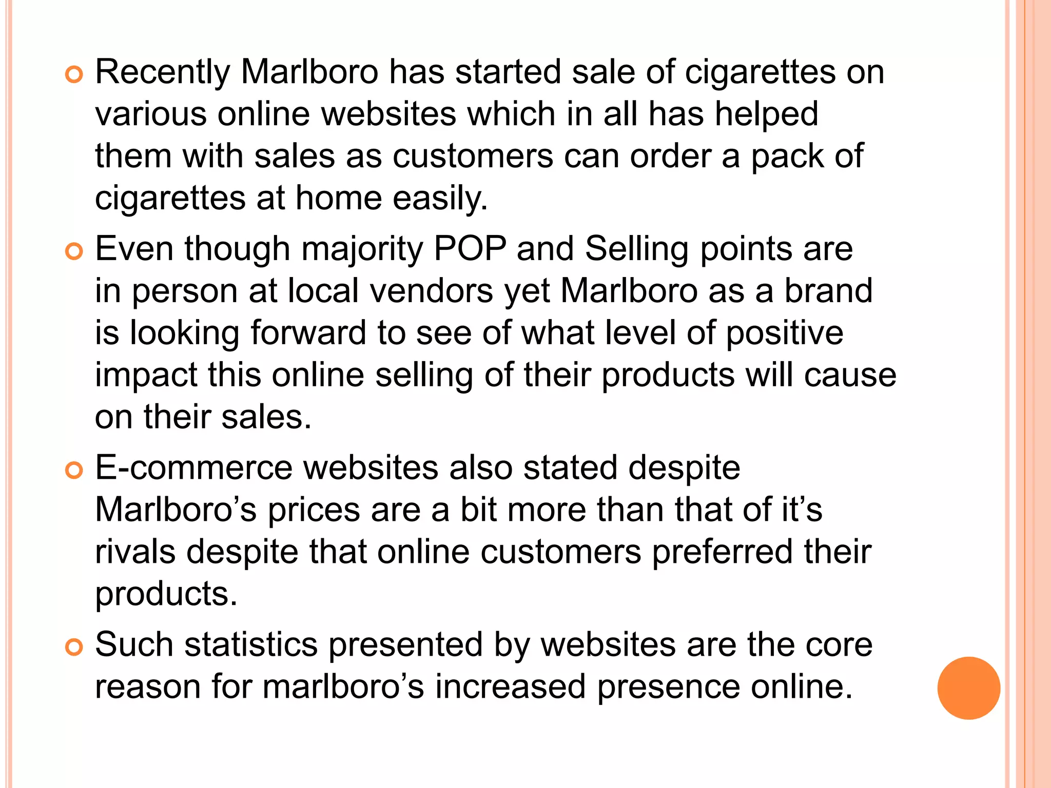 Digital Marketing-Marlboro | PPTX