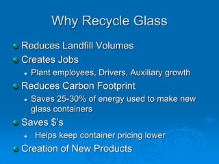 TRENDS1 Glass Recycling, Dan McClenahan | PDF
