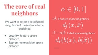 MARLENA: explaining multi-label black-box classifiers for healthcare application | PPT