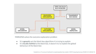 MARLENA: explaining multi-label black-box classifiers for healthcare application | PPT
