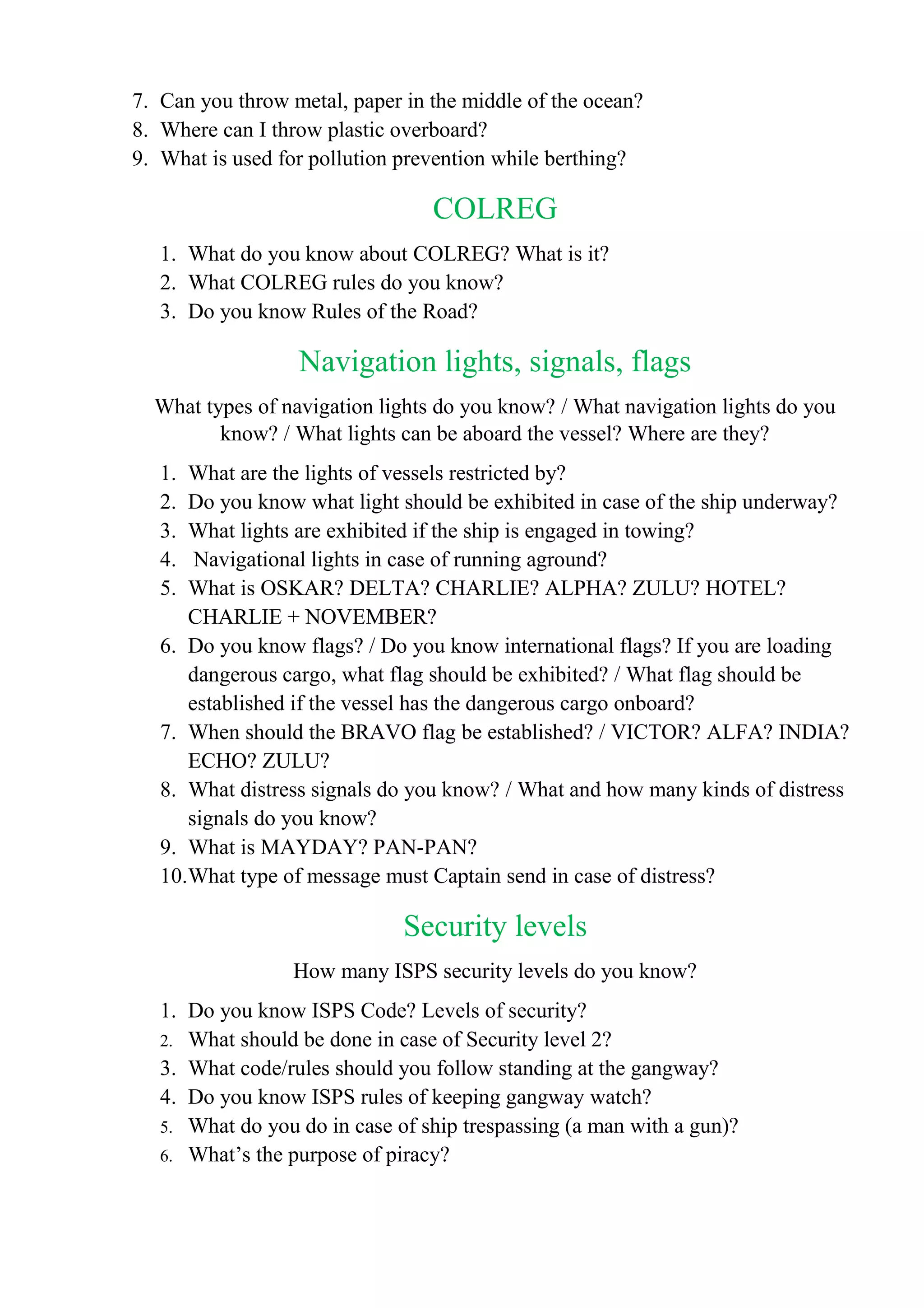 Interview Questions | PDF