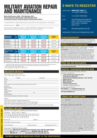 Military Aviation Repair and Maintenance | PDF | Aviation Industry ...