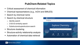 PubChem and its application for cheminformatics education | PDF