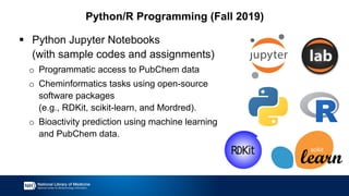 PubChem and its application for cheminformatics education | PDF