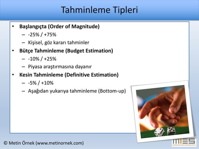 Proje Maliyet Yönetimi | PPT