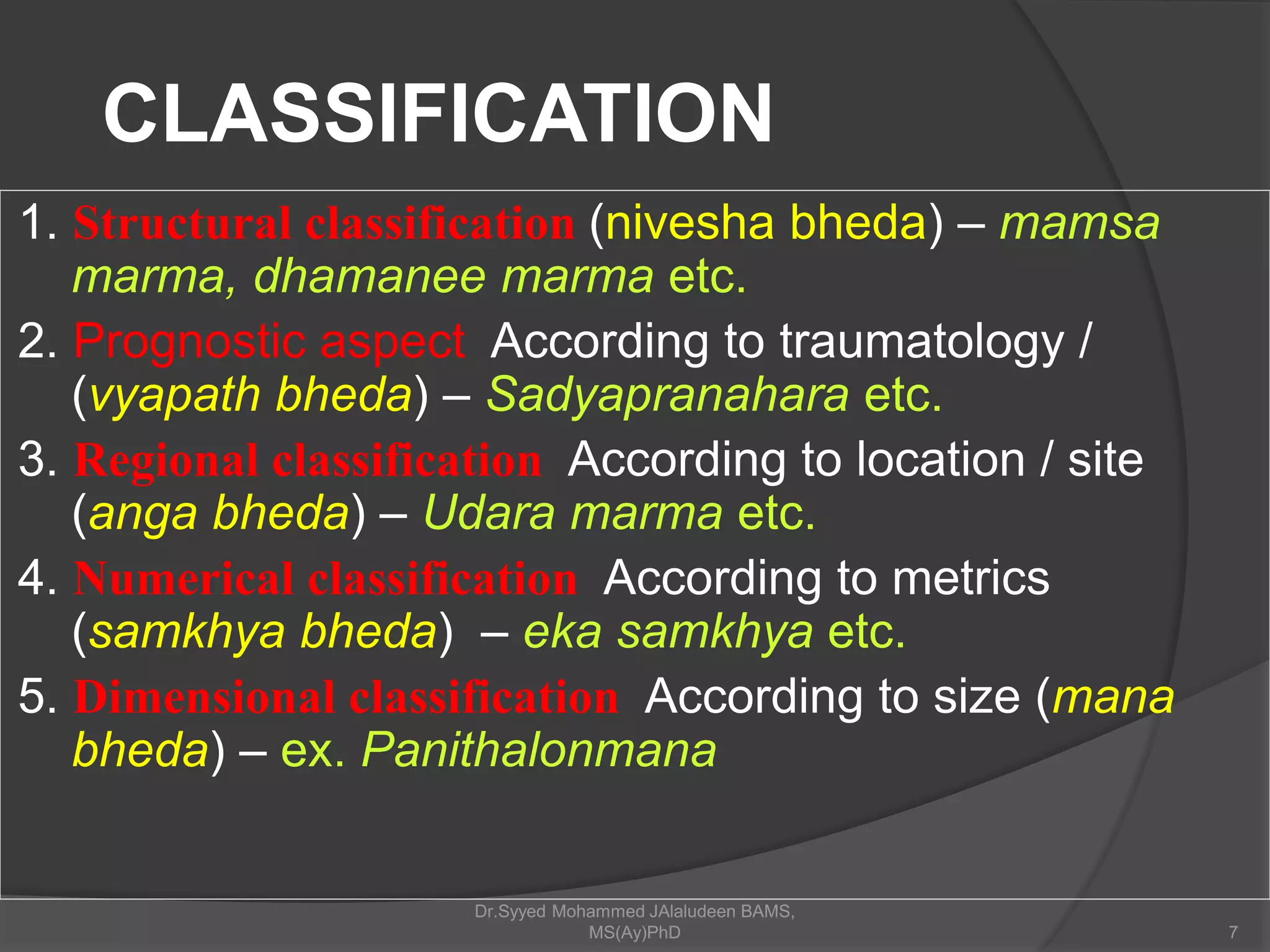 Marma - vital points in ayurveda | PPTX
