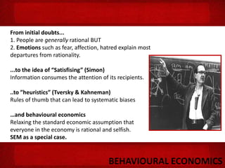 Behavioural Economics Overview | PPTX