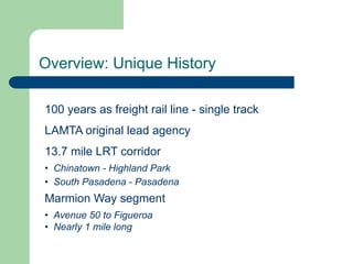 Marmion Way Corridor, Metro Gold LIne Light Rail | PDF