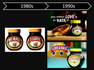 Marmite communication strategy 1902 - 2012 | PPTX