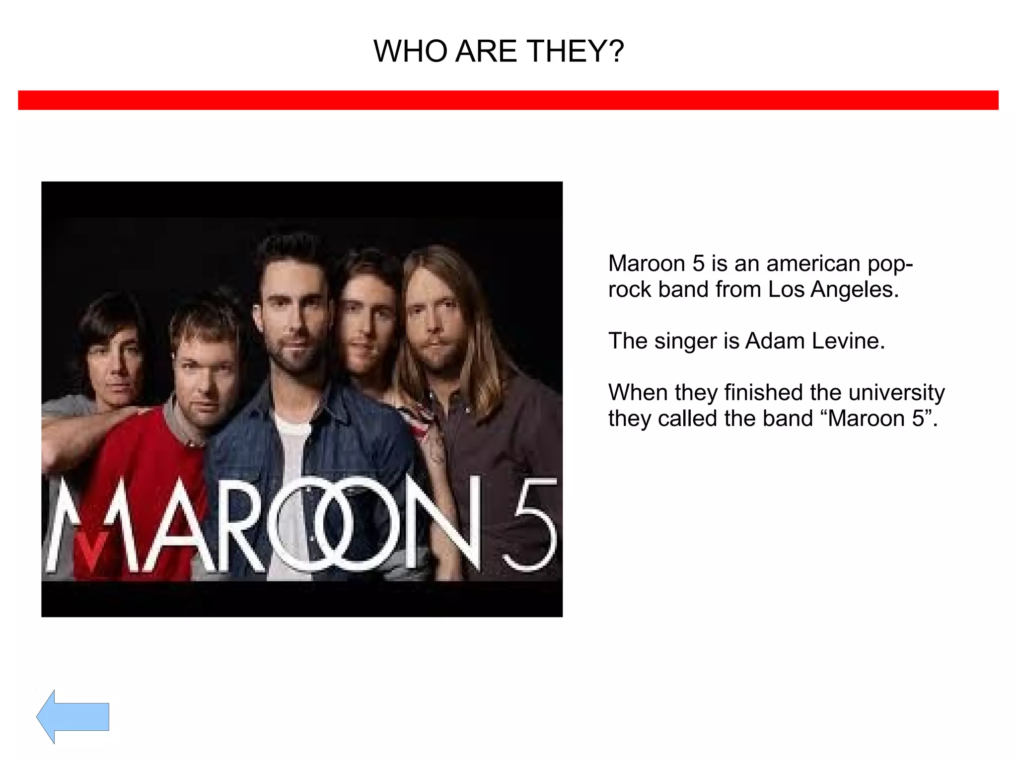 Maroon 5 | ODP