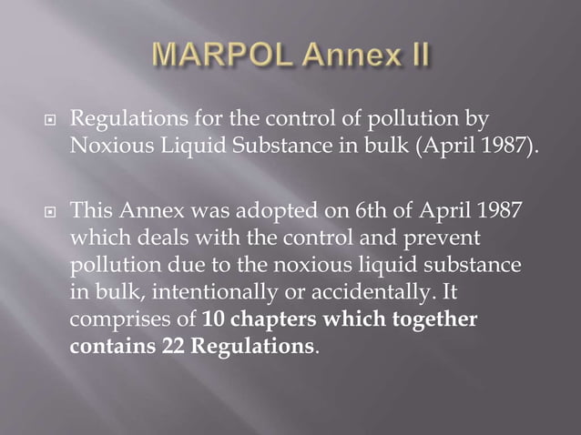 MARPOL .pptx | Environment | Science