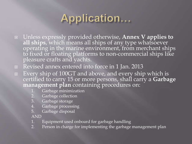 MARPOL .pptx | Environment | Science