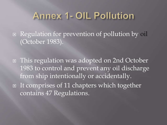 MARPOL .pptx | Environment | Science