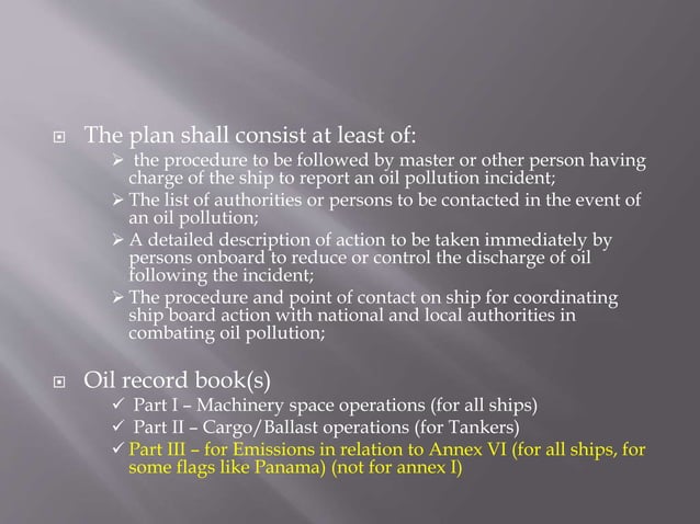 MARPOL .pptx | Environment | Science