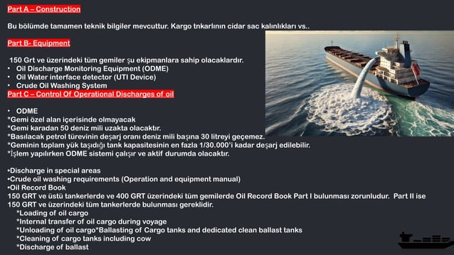 MARPOL-Annex-I Regulation for the prevention of pollution by oil | PPT