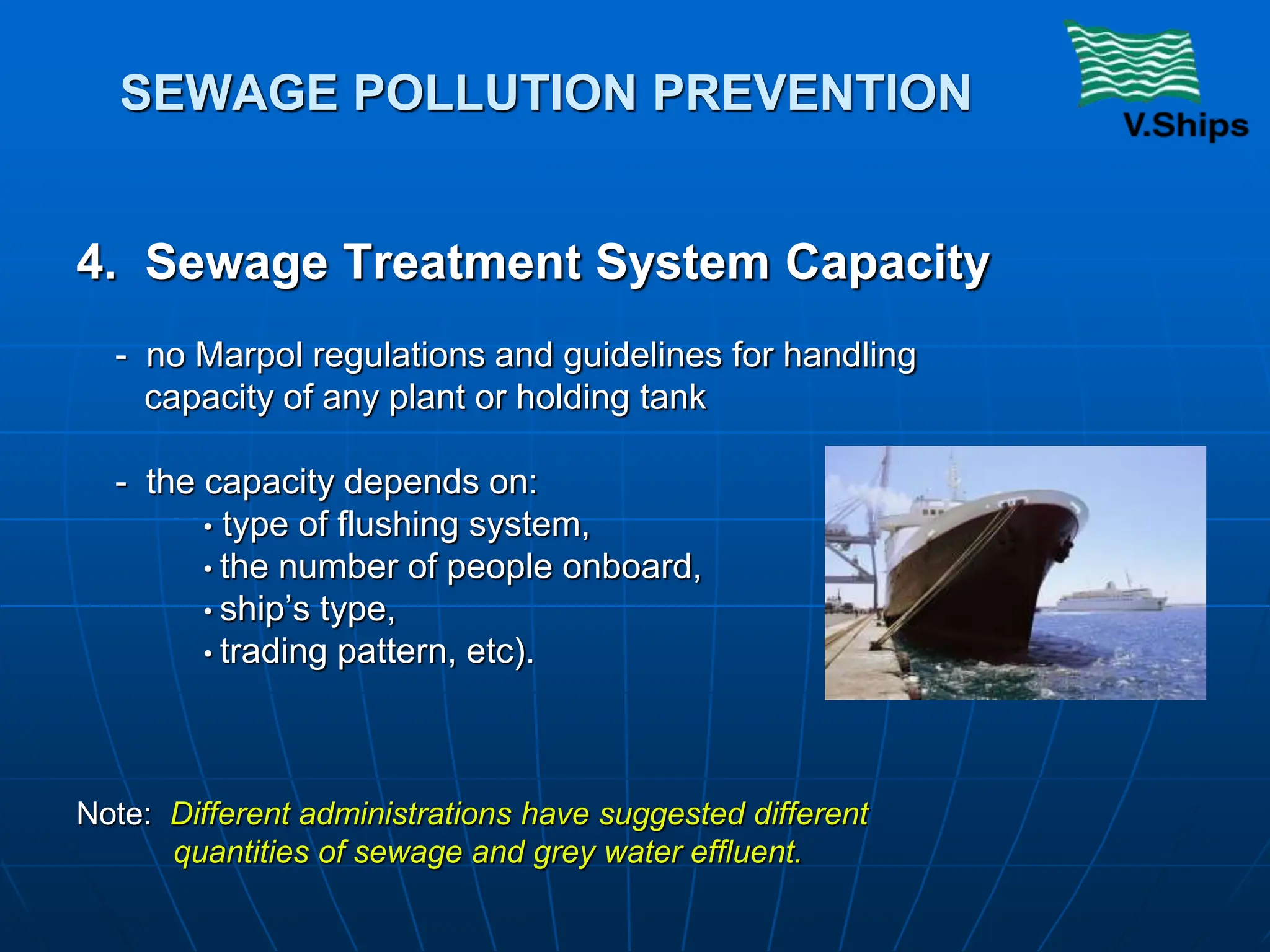 Annex IV or the Prevention of pollution of sewage from ships | PPTX