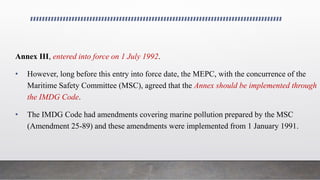 MARPOL 73-78 ANNEX III .pptx