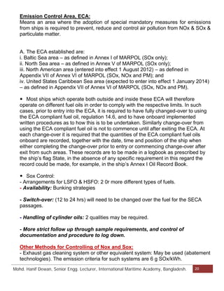 A Short Note on MARPOL Regulations | PDF