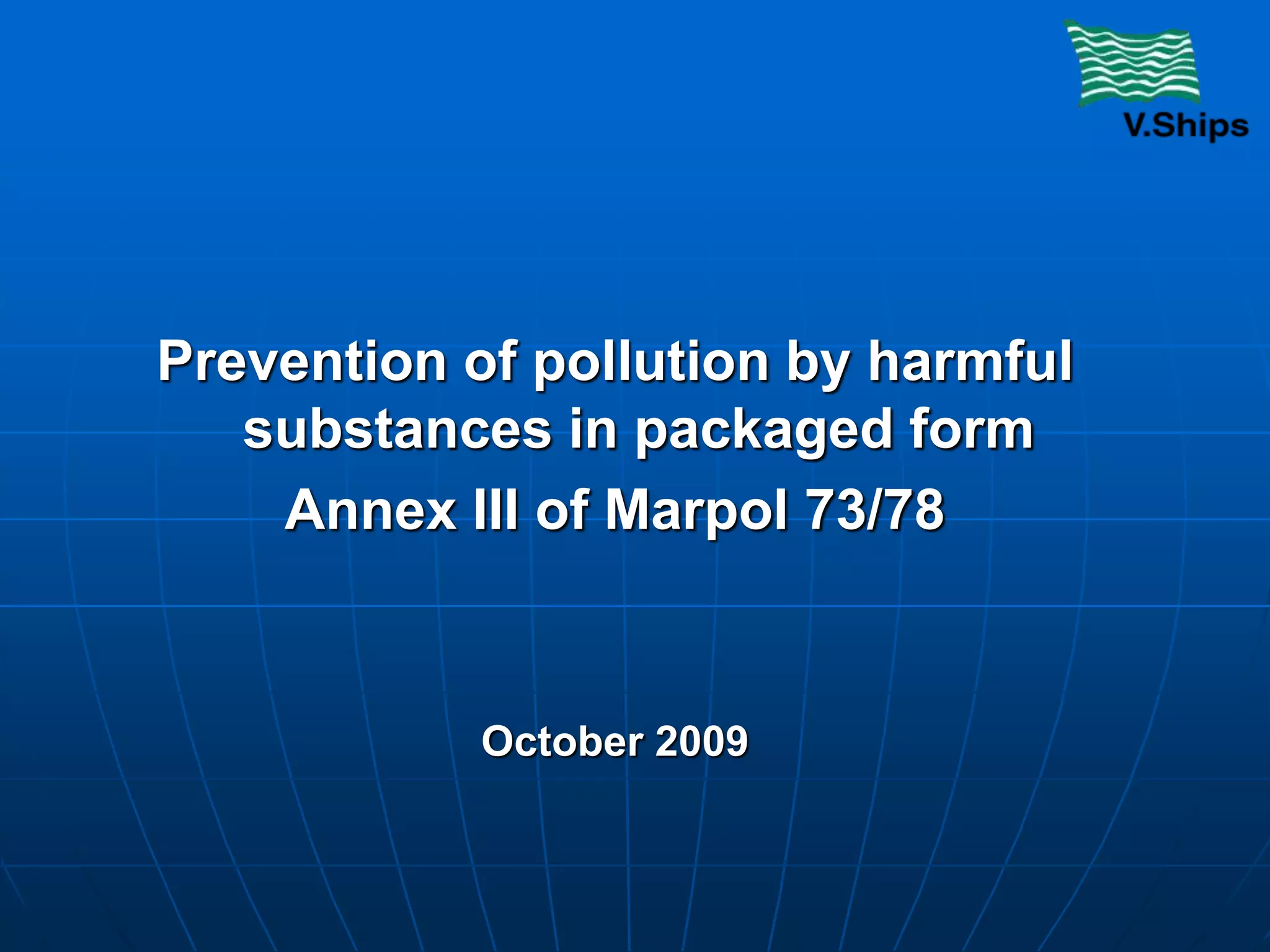 MARPOL ANEX III.ppt
