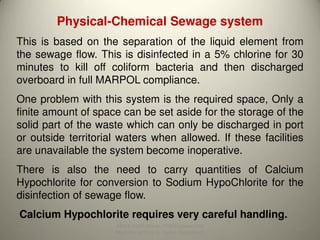 MARPOL Annex IV & Sewage Treatment Plant | PDF