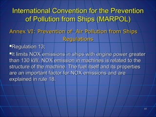 MARPOL Convention of Marine Pollution ANNEX VI.ppt