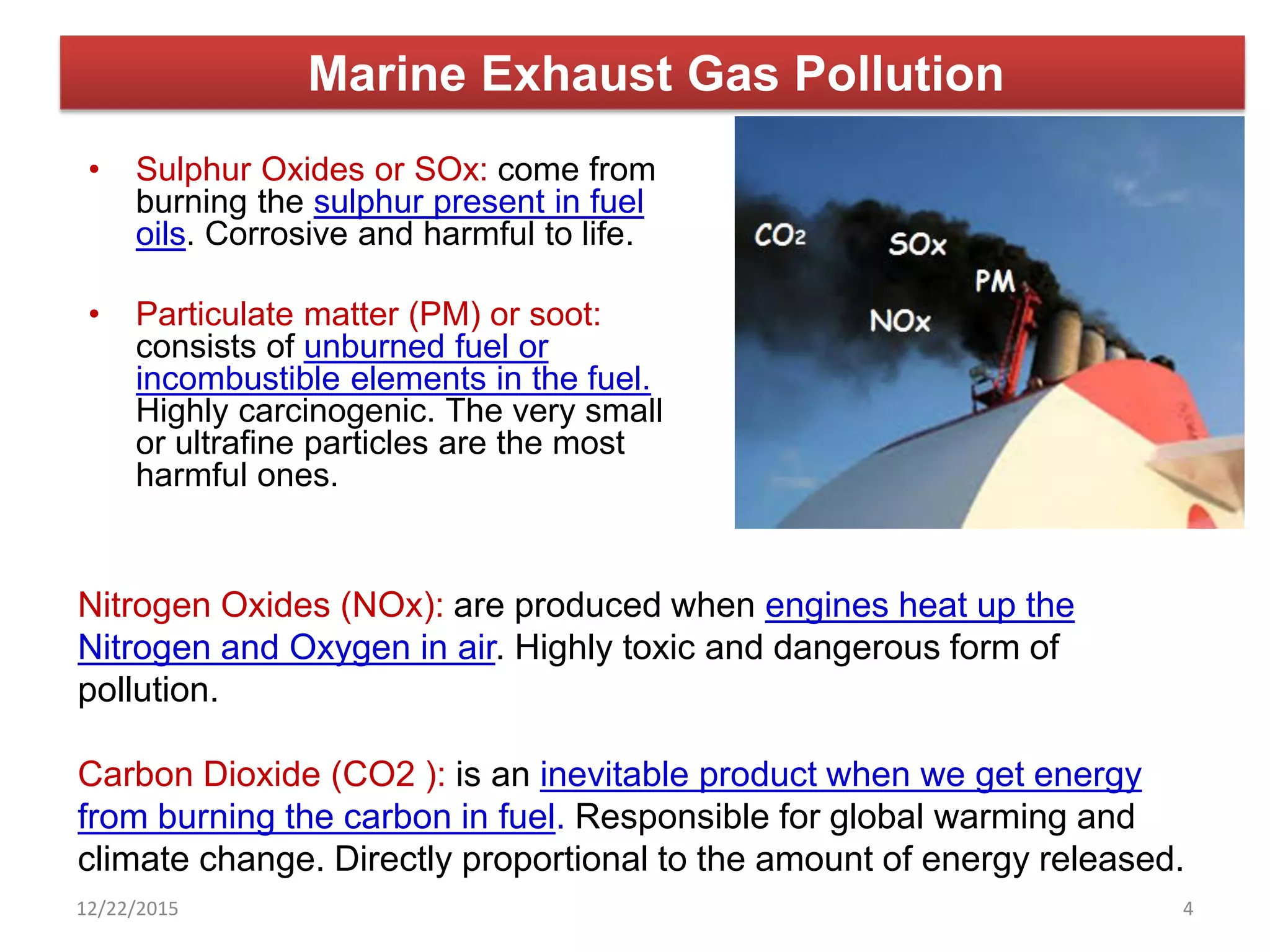 MARPOL Annex VI: Prevention of Air Pollution from Ships | PDF
