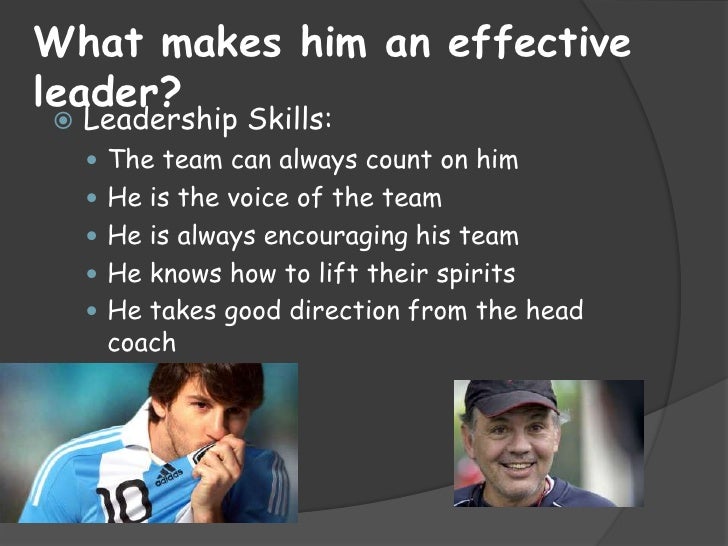 Lionel Messi Leadership Speech