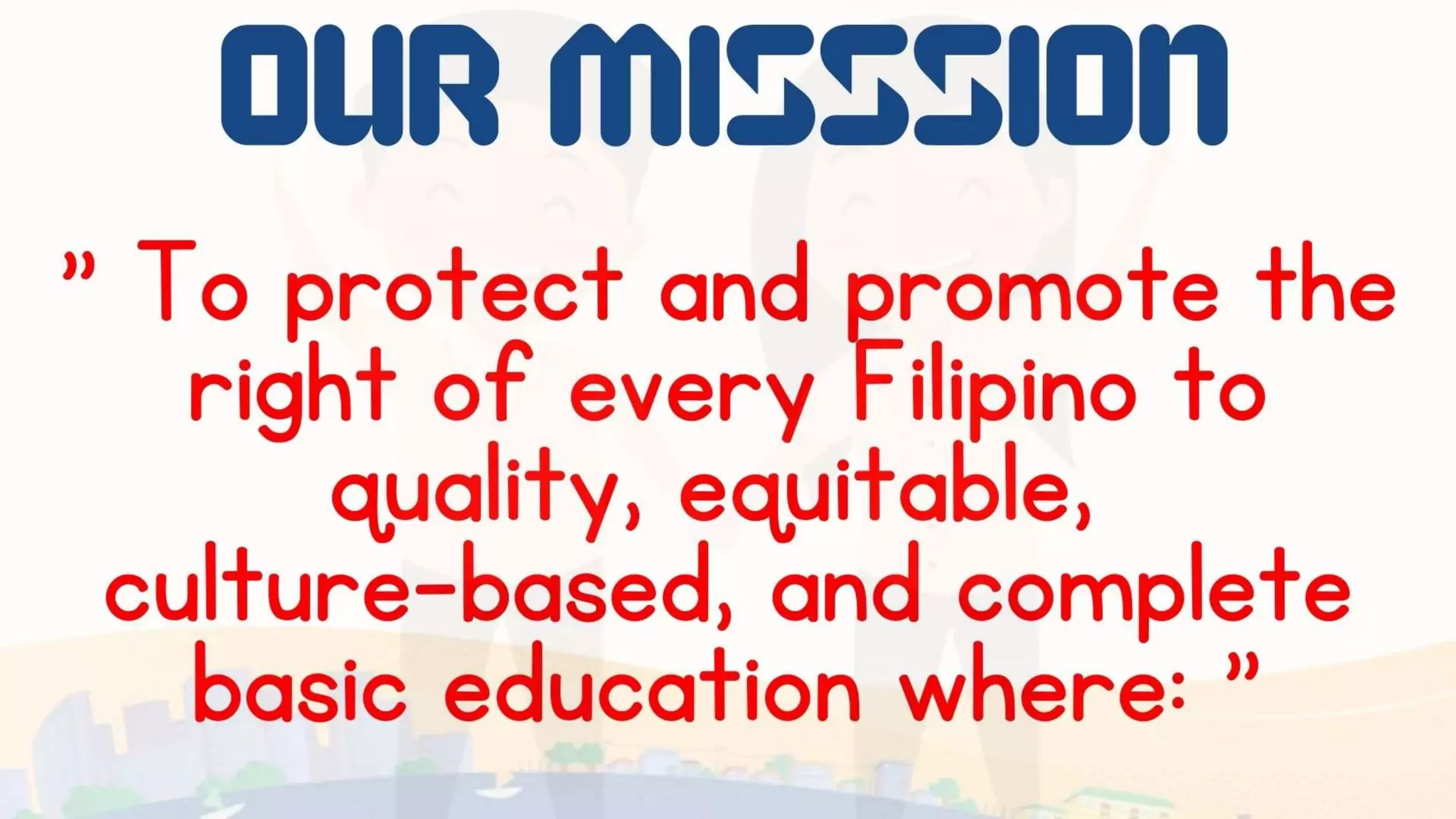 DepEd Vision, Mission and Core Values | PPTX