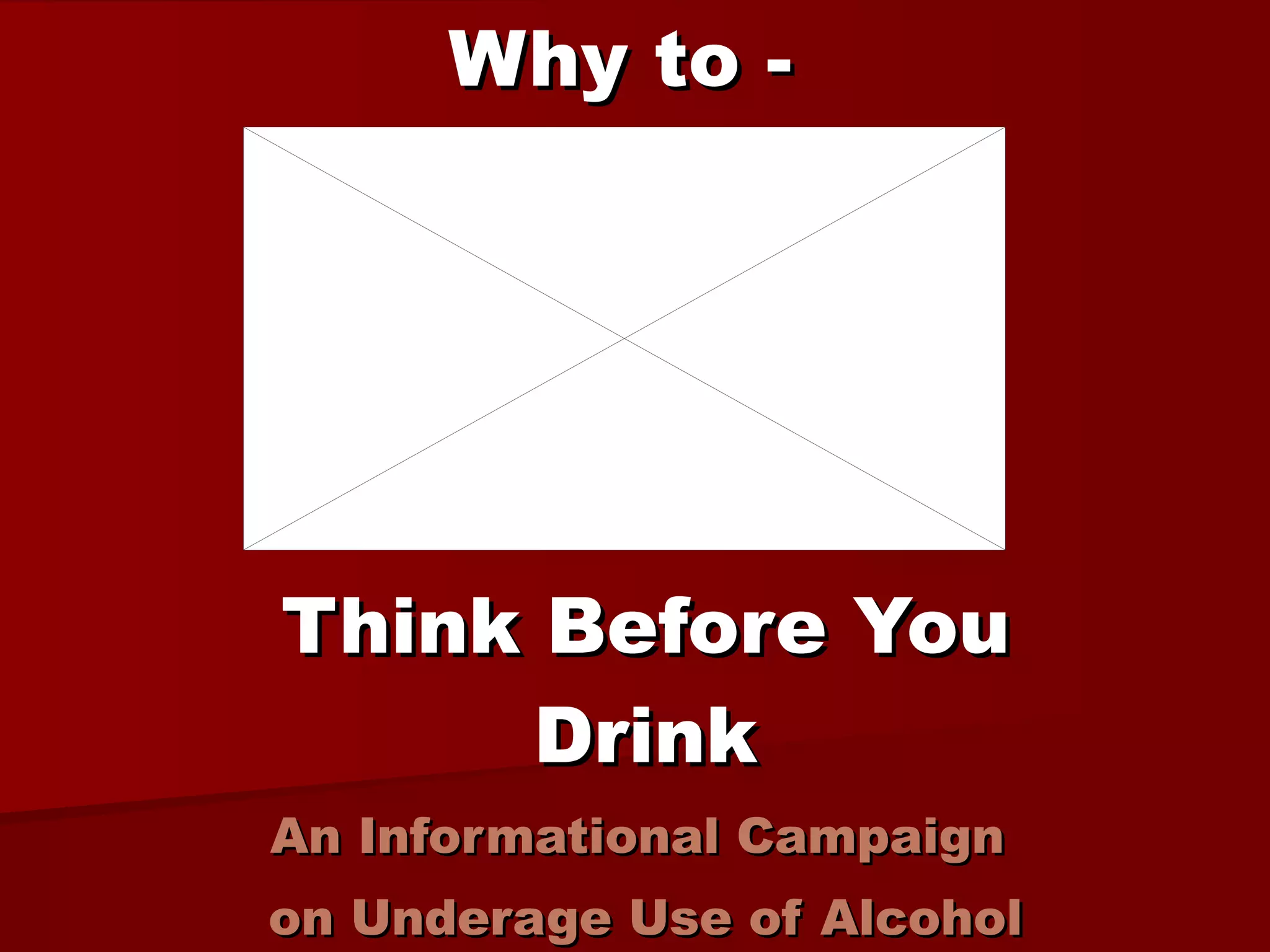 Think Before You Drink | PPS