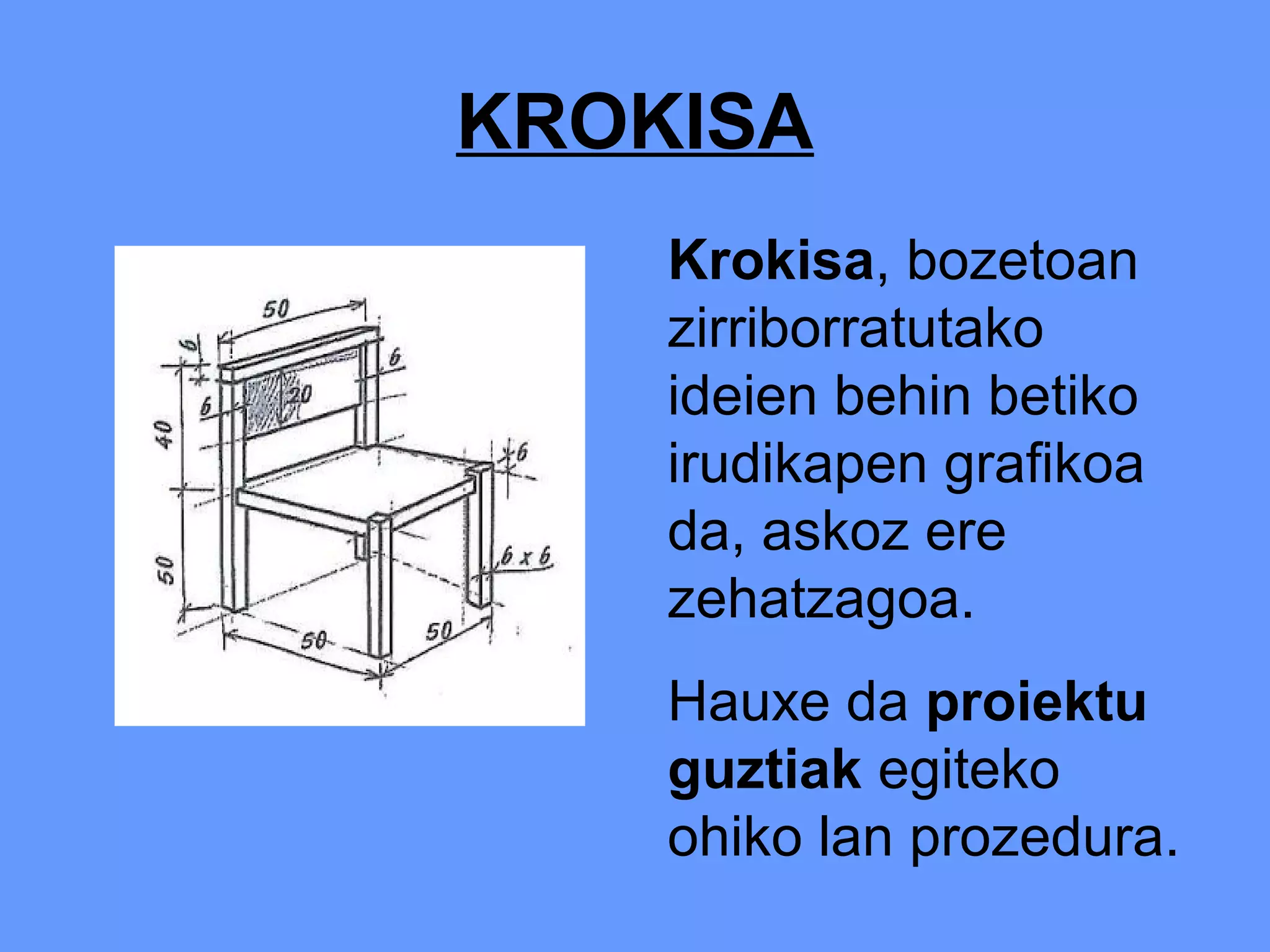 Marrazteko materialak teoria | PPT