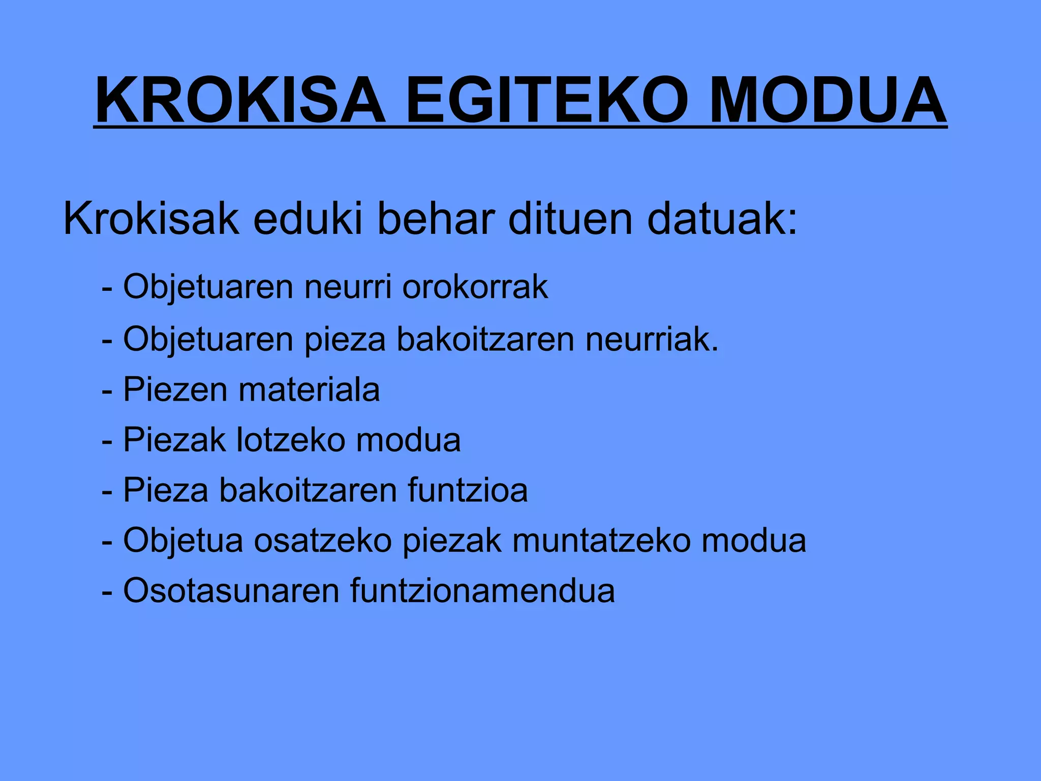 Marrazteko materialak teoria | PPT