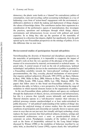 Marres & lezaun materials and devices of the public | PDF