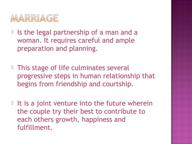 Marriage | PPT