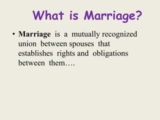 Marriage | PPTX
