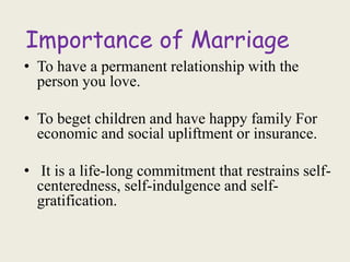Marriage | PPTX