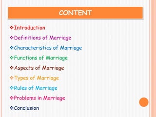 Marriage | PPTX