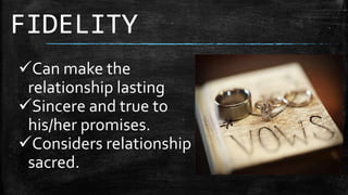 INGREDIENTS OR COMPONENTS OF A SUCCESSFUL MARRIAGE.pptx