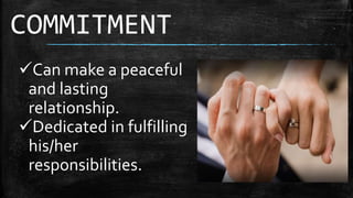 INGREDIENTS OR COMPONENTS OF A SUCCESSFUL MARRIAGE.pptx