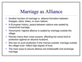 Marriage As Alliance | PPT