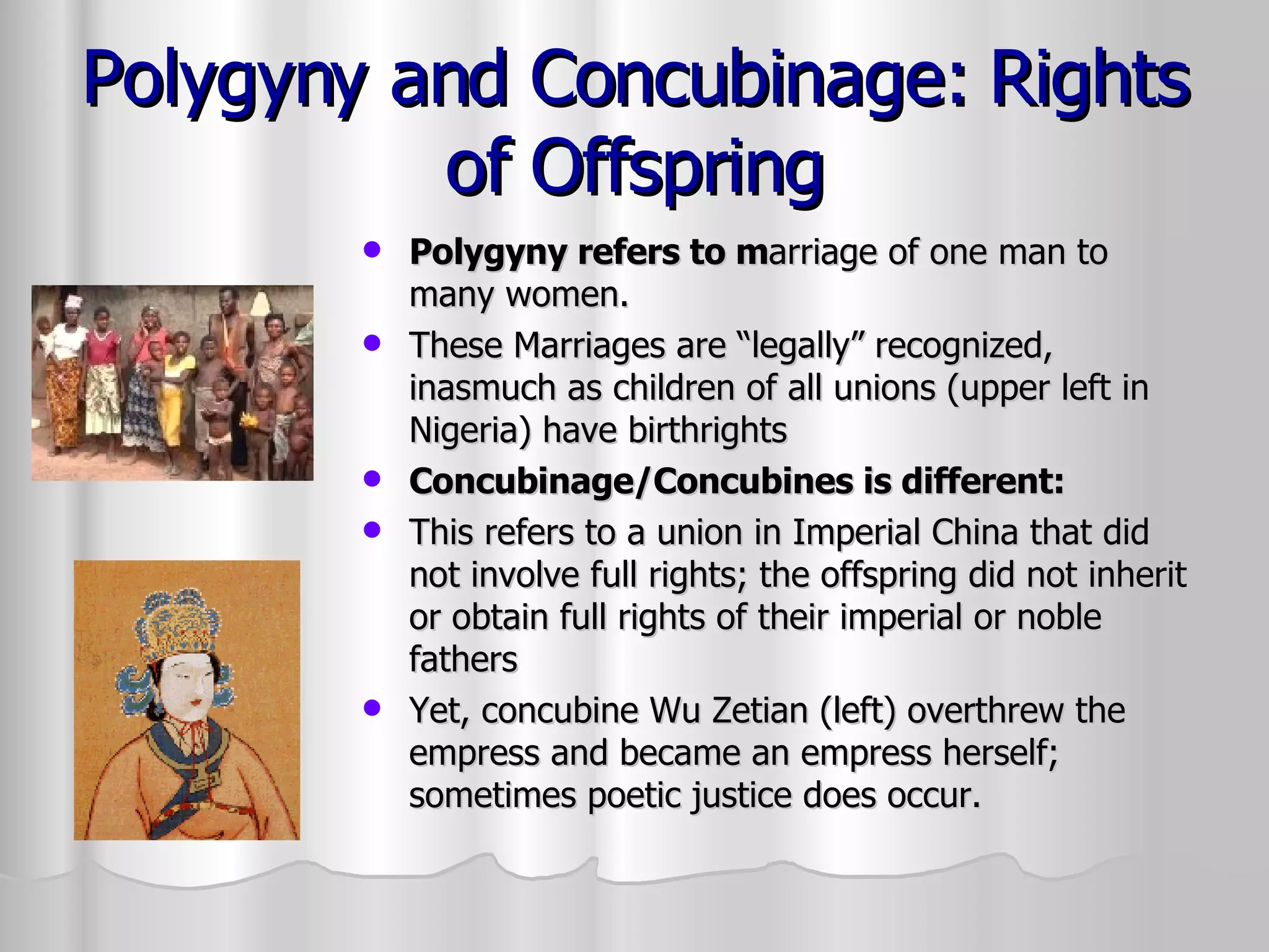 Marriage: Definitions and Variations | PPT