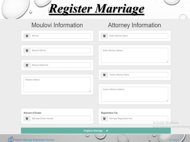 Marriage Registrar | PPT