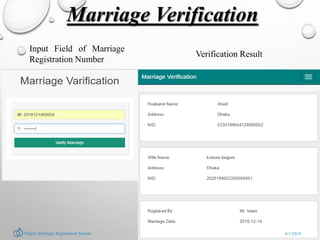 Marriage Registrar | PPTX